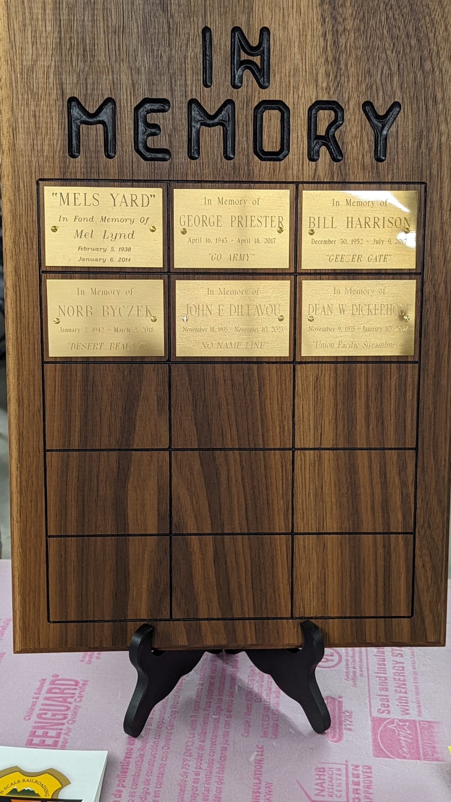 In Memoriam – N Scale Railroading